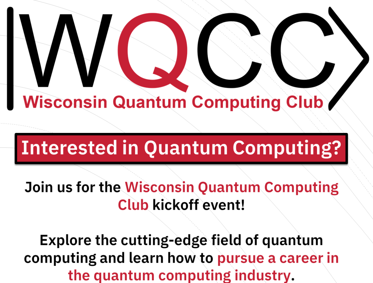 Announcing the Wisconsin Quantum Computing Club (WQCC)! – Wisconsin ...