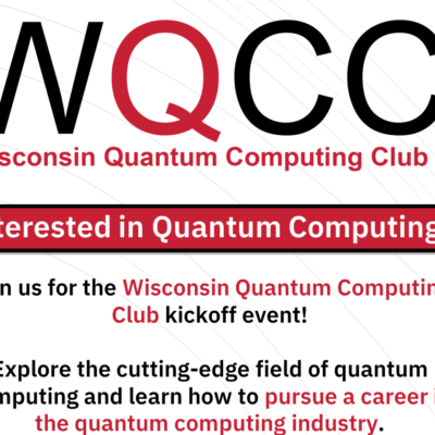 Wisconsin Quantum Institute – Quantum Science and Engineering at UW–Madison – UW–Madison